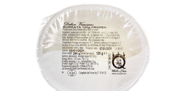 Frozen Burrata